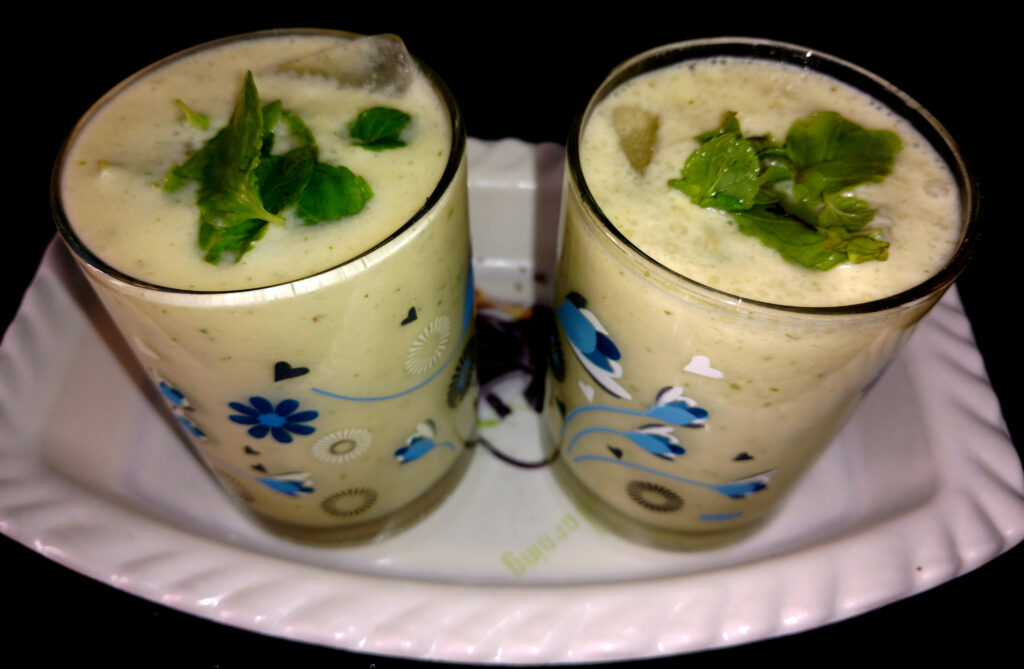 Kharbooja Lassi (Musk Melon Lassi) ఖర్బూజా లస్సి - Organic Food ...